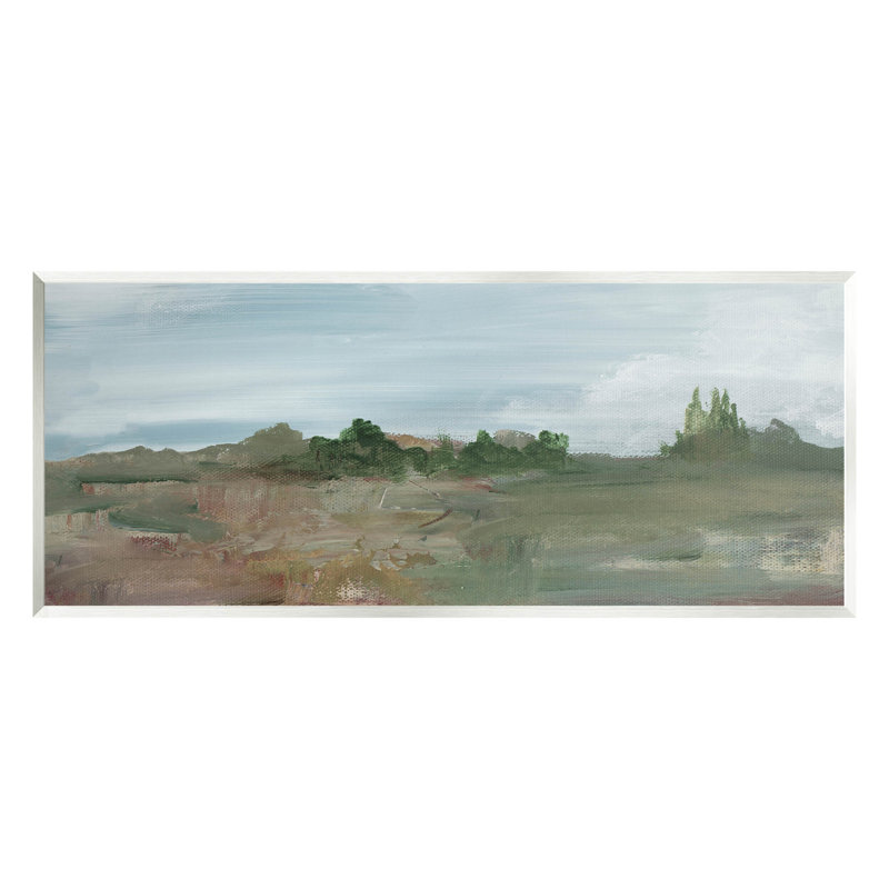 Stupell Industries Abstract Rural Landscape Wall Plaque Art By Robin ...
