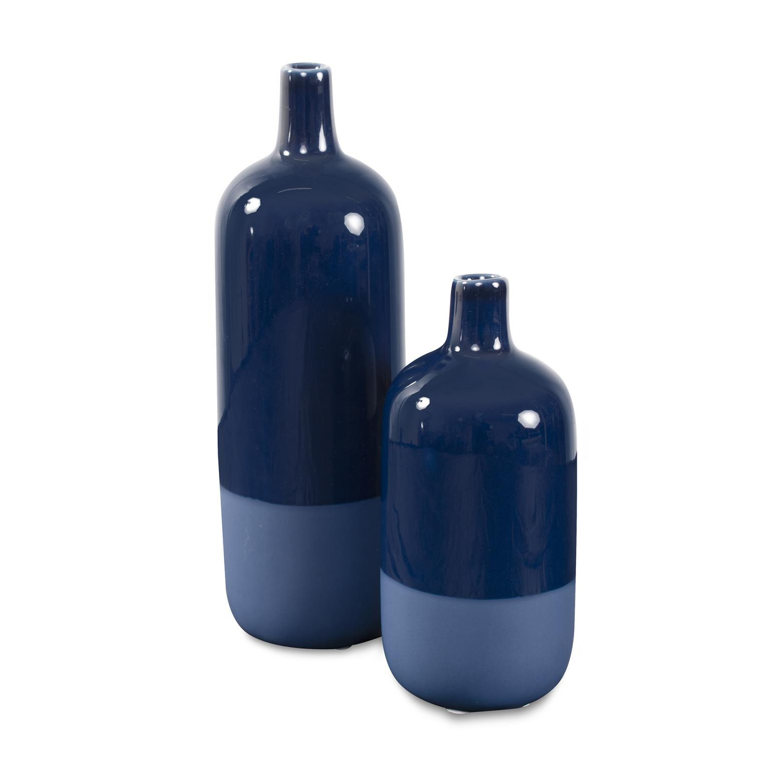 Wrought Studio™ Blue Vase Set of 2 & Reviews | AllModern