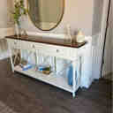 Gracie Oaks Tatianah 70.86" Console Table & Reviews | Wayfair