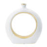 Orren Ellis Maxwellton White 12'' Ceramic Table Vase & Reviews | Wayfair
