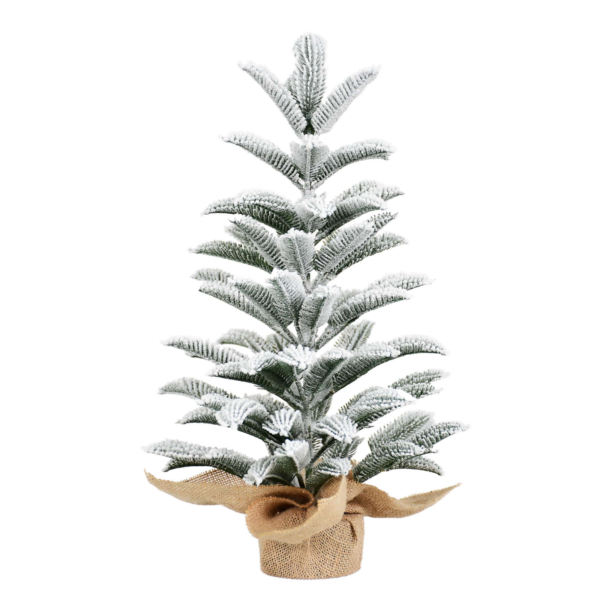Ophelia & Co. Compact Flocked Mini Christmas Tree Polyethylene Rustic ...
