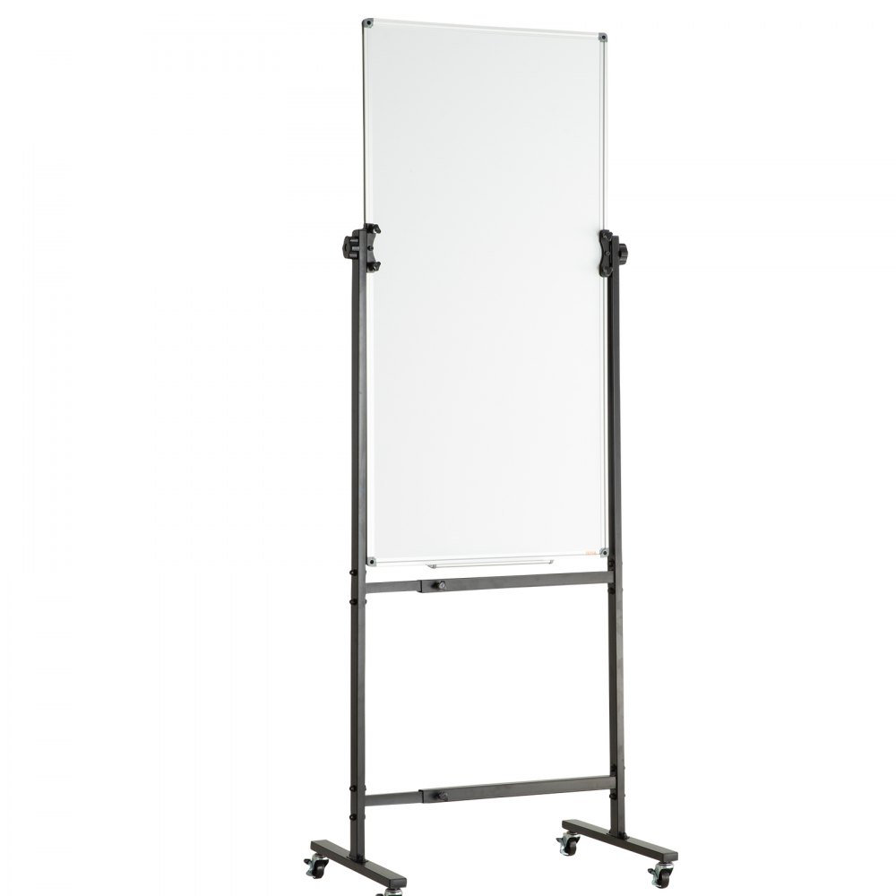 Stellweilan Tessberg Rolling Magnetic Whiteboard, Double-sided Mobile ...