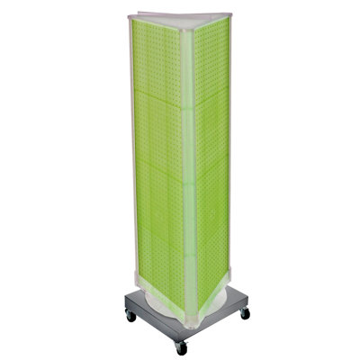Azar Displays Three-Sided Revolving Pegboard Tower Floor Display on ...