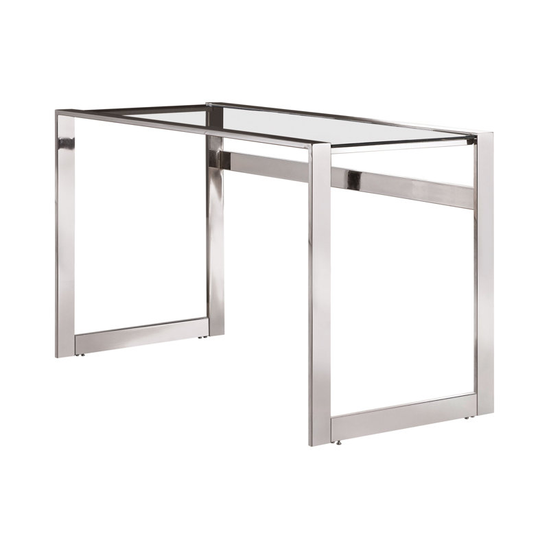 Latitude Run® Barben Elegantly Charmed Metal Desk & Reviews | Wayfair