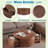 Latitude Run® 360° Rotating Top Coffee Table With 2 Drawers | Wayfair