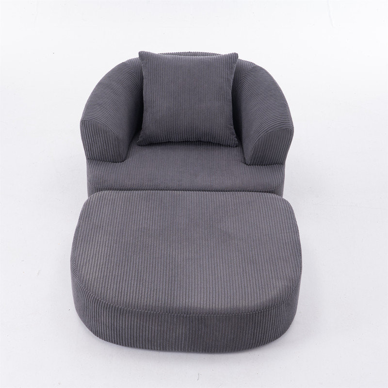 Hokku Designs Convertible Folding Sleeper Chair Bed with Pillow | Wayfair