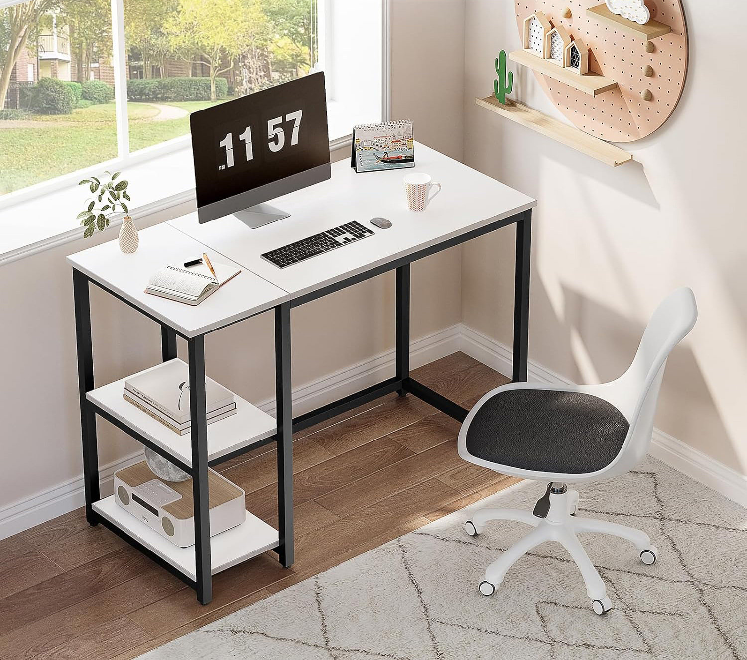 Latitude Run® Dolansky 39.4'' W Rectangle Computer Desk | Wayfair