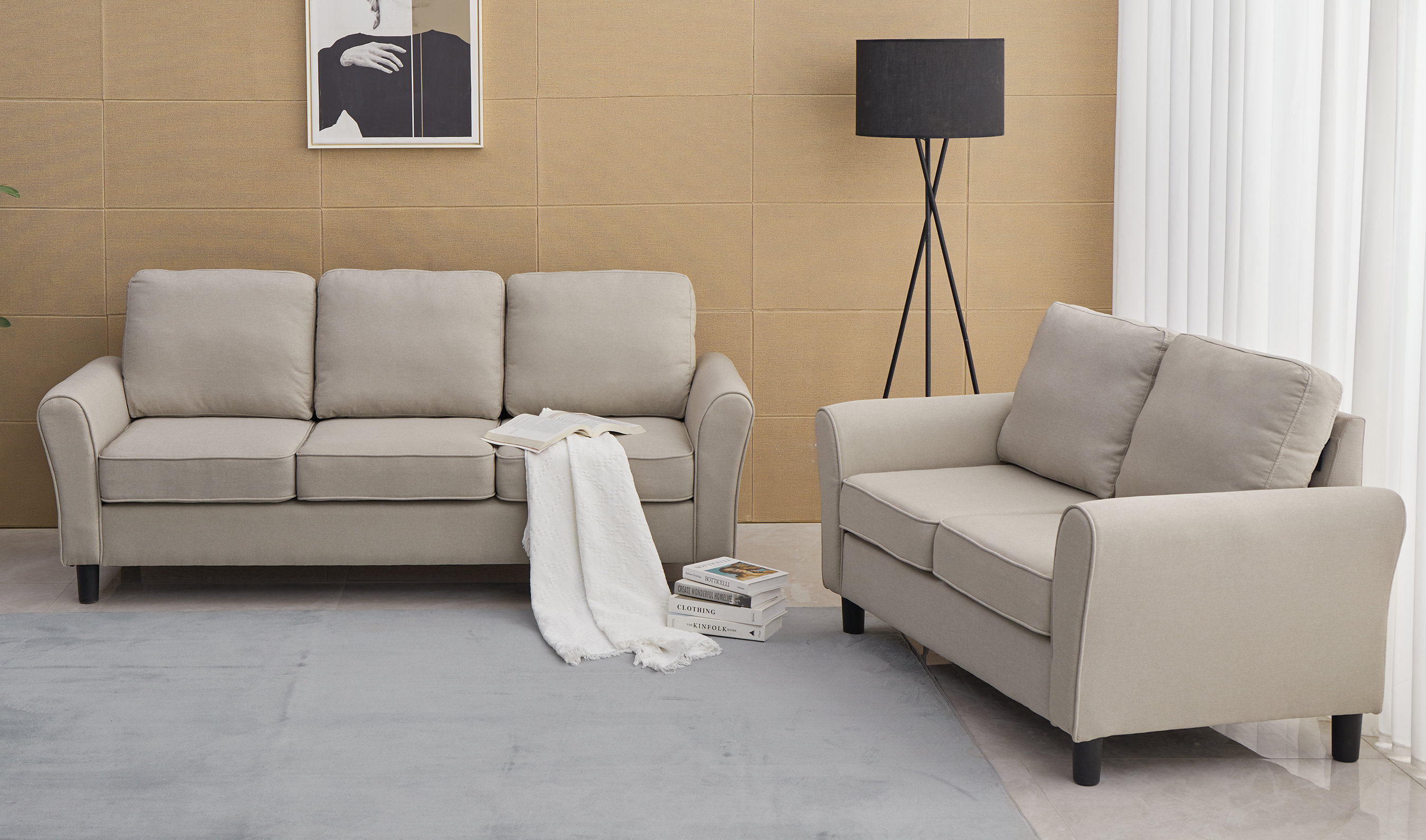 Winston Porter Orose 2 - Piece Living Room Set | Wayfair