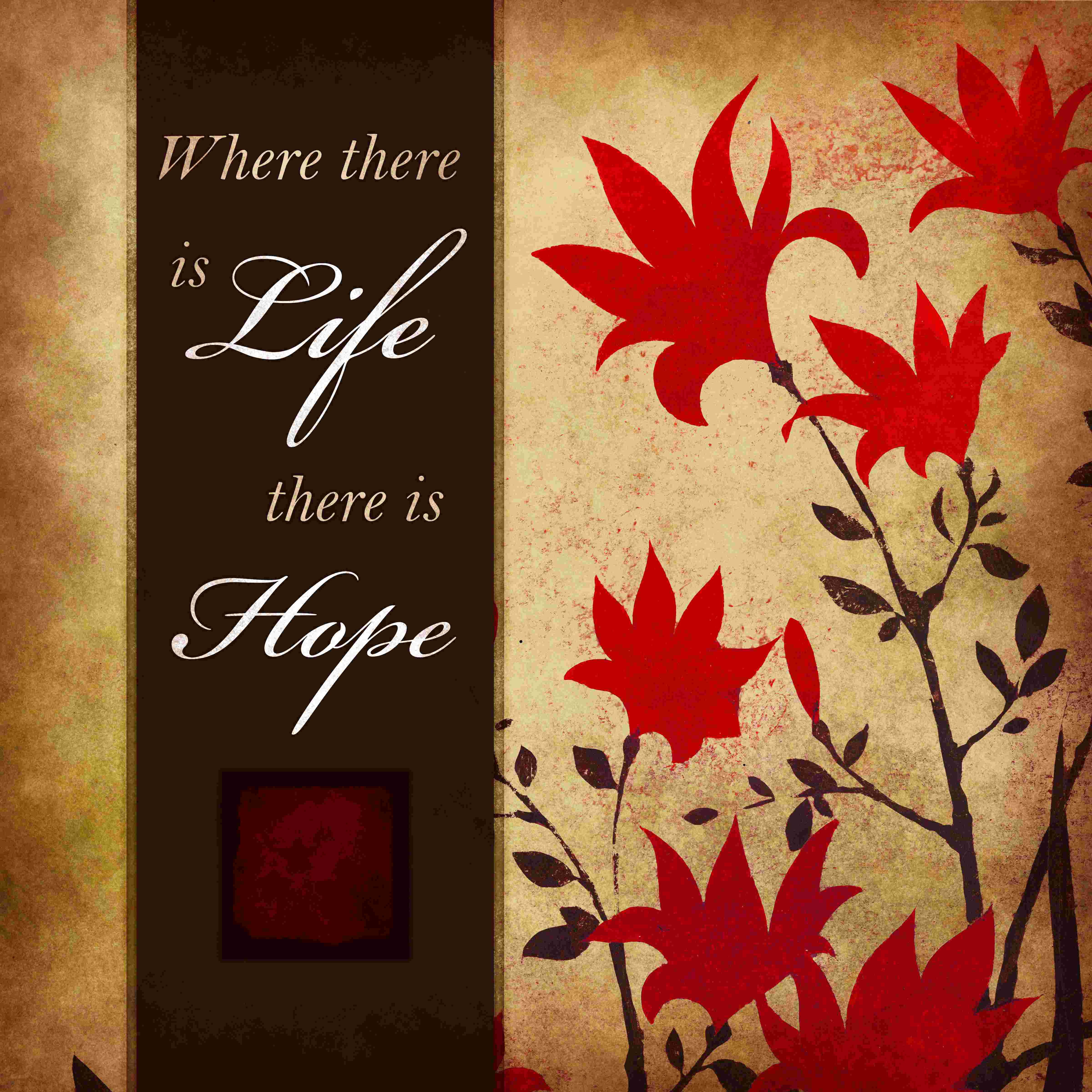 Trinx Where There Is Life 2 - Wrapped Canvas Print | Wayfair