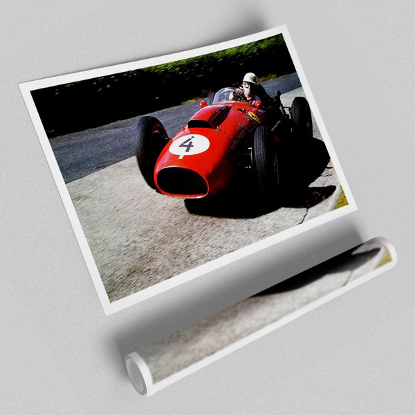 East Urban Home Ferrari Formula One Number 4 Transport - No Frame Print ...