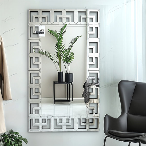 Metro Lane Corri Glass Rectangle Mirror | Wayfair.co.uk