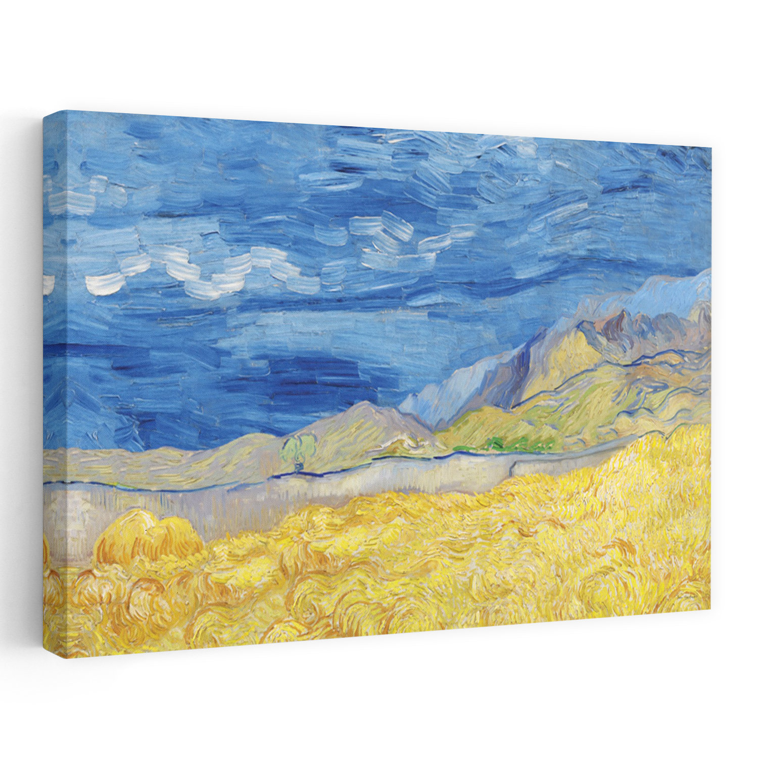 Millwood Pines Land Meets Sky - Contemporary Vincent Van Gogh Style ...