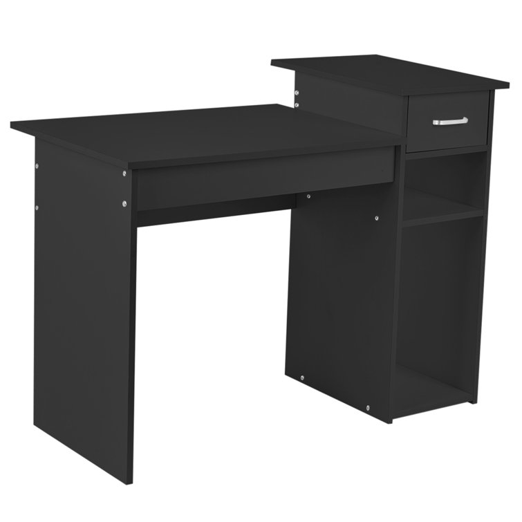 Latitude Run® Computer Desk With Drawer And Shelves - Wayfair Canada
