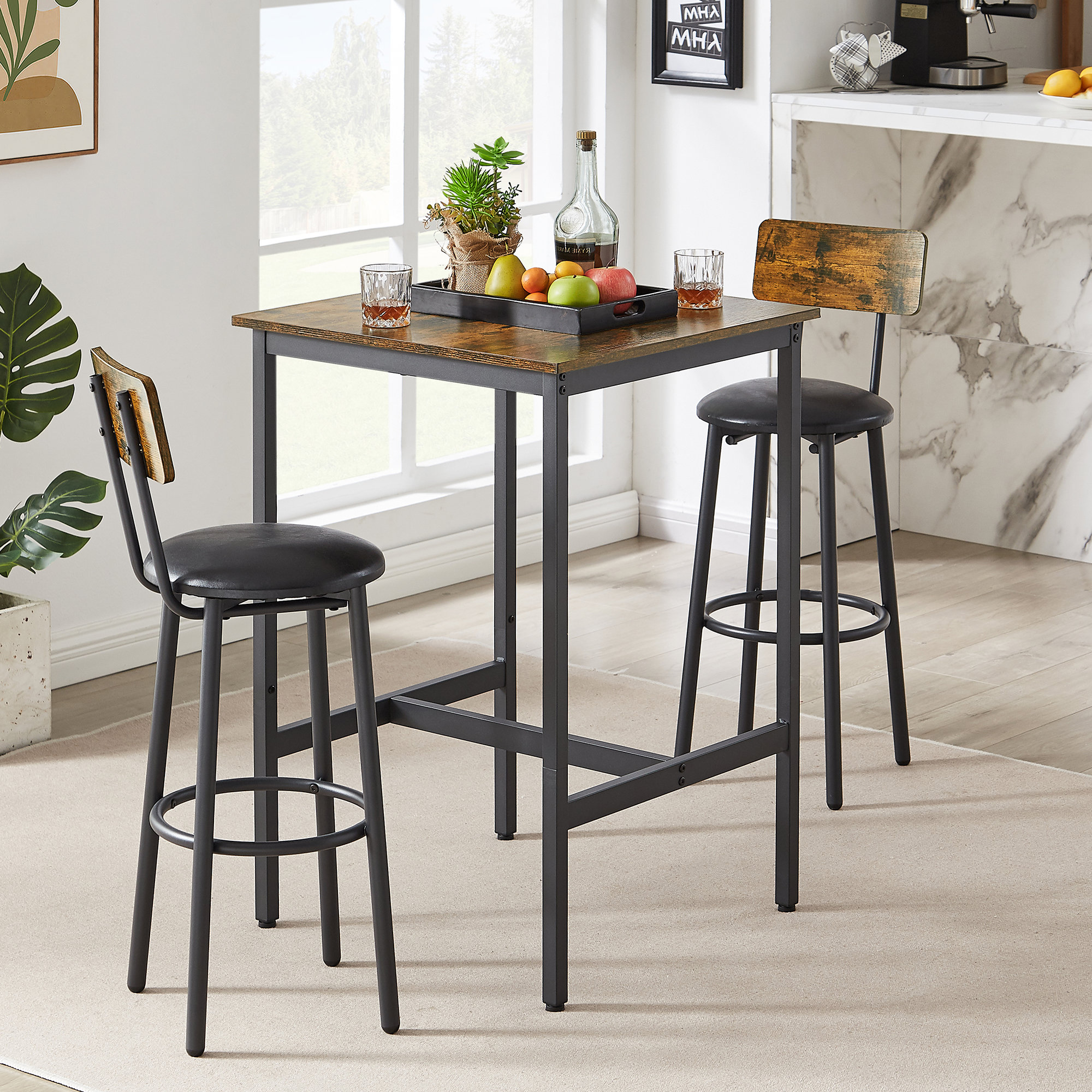 Trent Austin Design® Bianca 3 - Piece Dining Set & Reviews | Wayfair