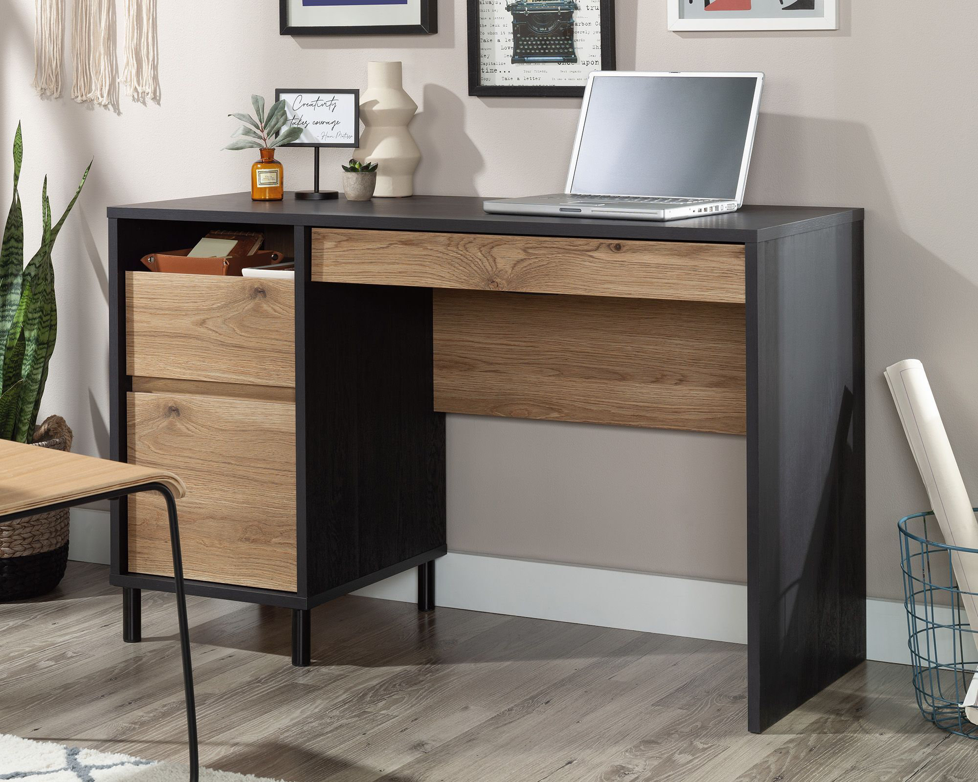 Latitude Run® Vondal 47.165'' W Rectangle Writing Desk | Wayfair