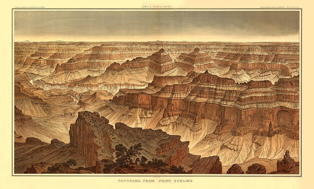 Loon Peak® Grand Canyon Point Sublime Arizona - Bien 1882 Poster Print ...