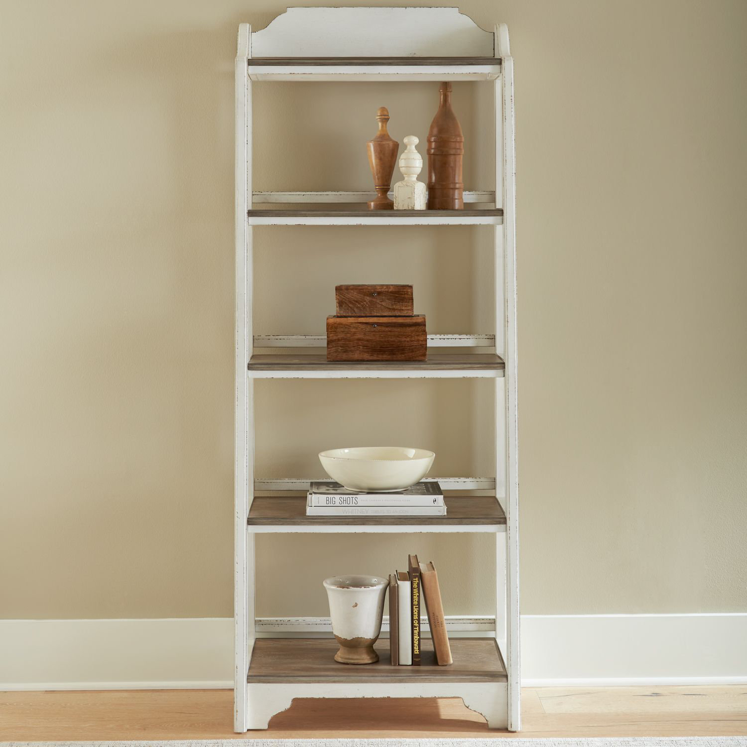 Liberty Furniture Magnolia Manor Ladder Bookcase | Wayfair