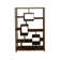 Daily Sales Goa Cube 180mm H x 115cm W Solid Wood Geometric Bookcase ...