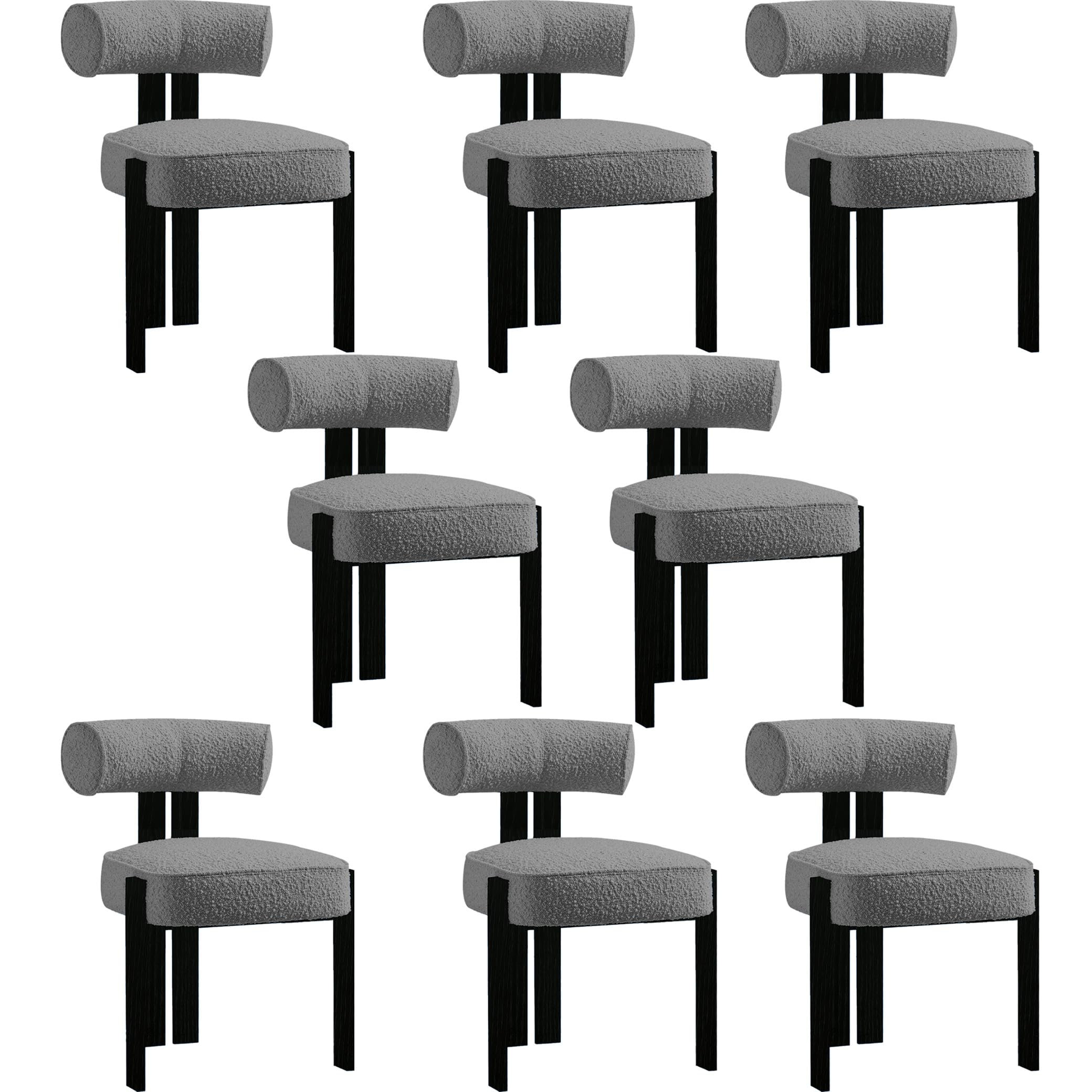 George Oliver Upholstered Dining Chairs Set,Modern Dining Room Chairs ...