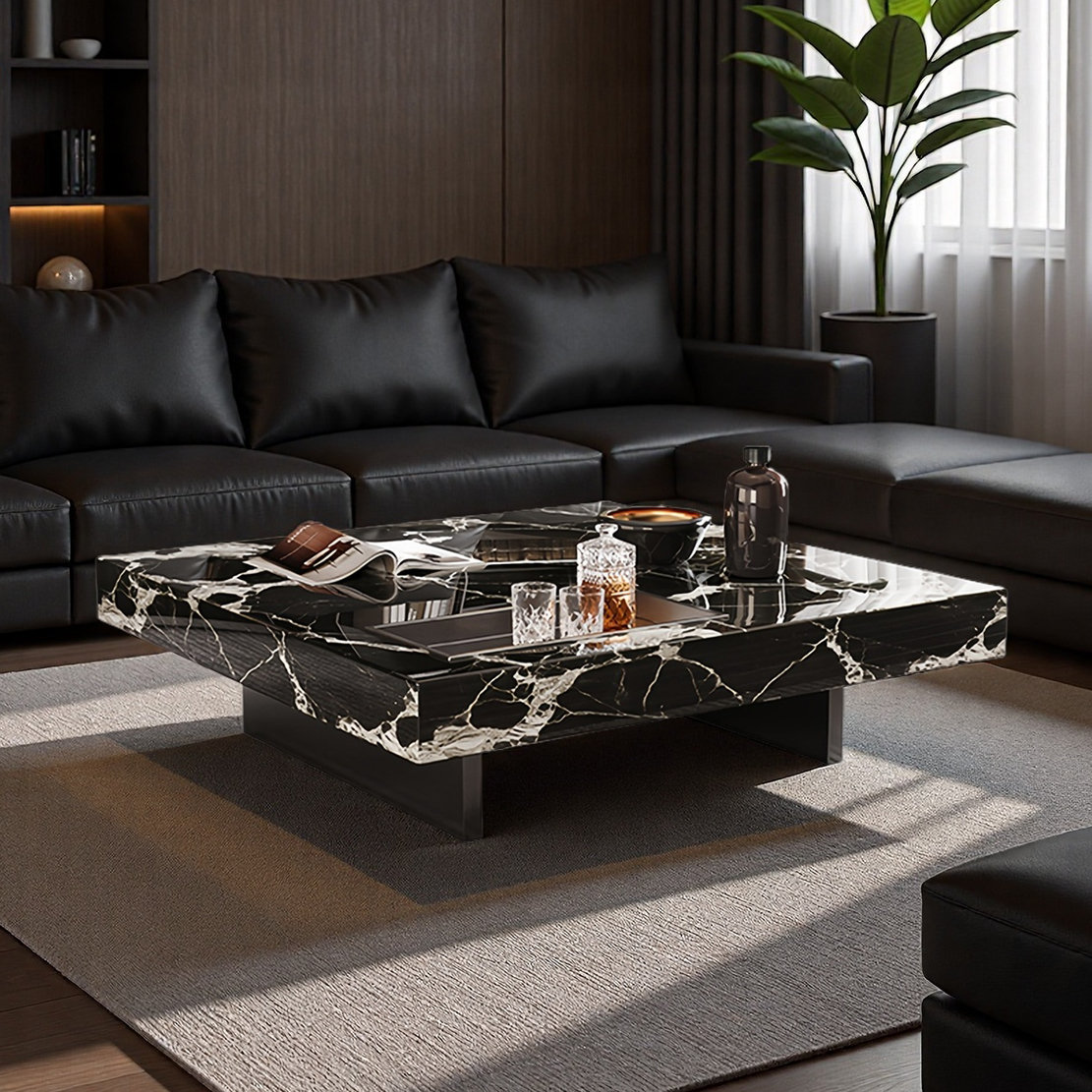 Orren Ellis Simple and modern square coffee table - Wayfair Canada