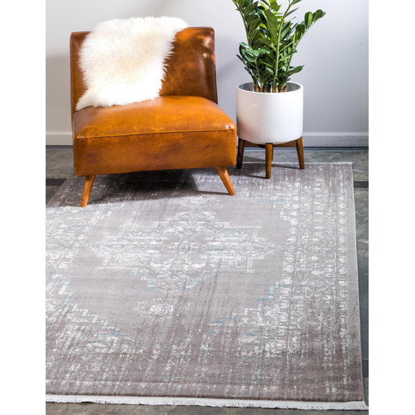 Ophelia & Co. Paden Gray Rug & Reviews | Wayfair