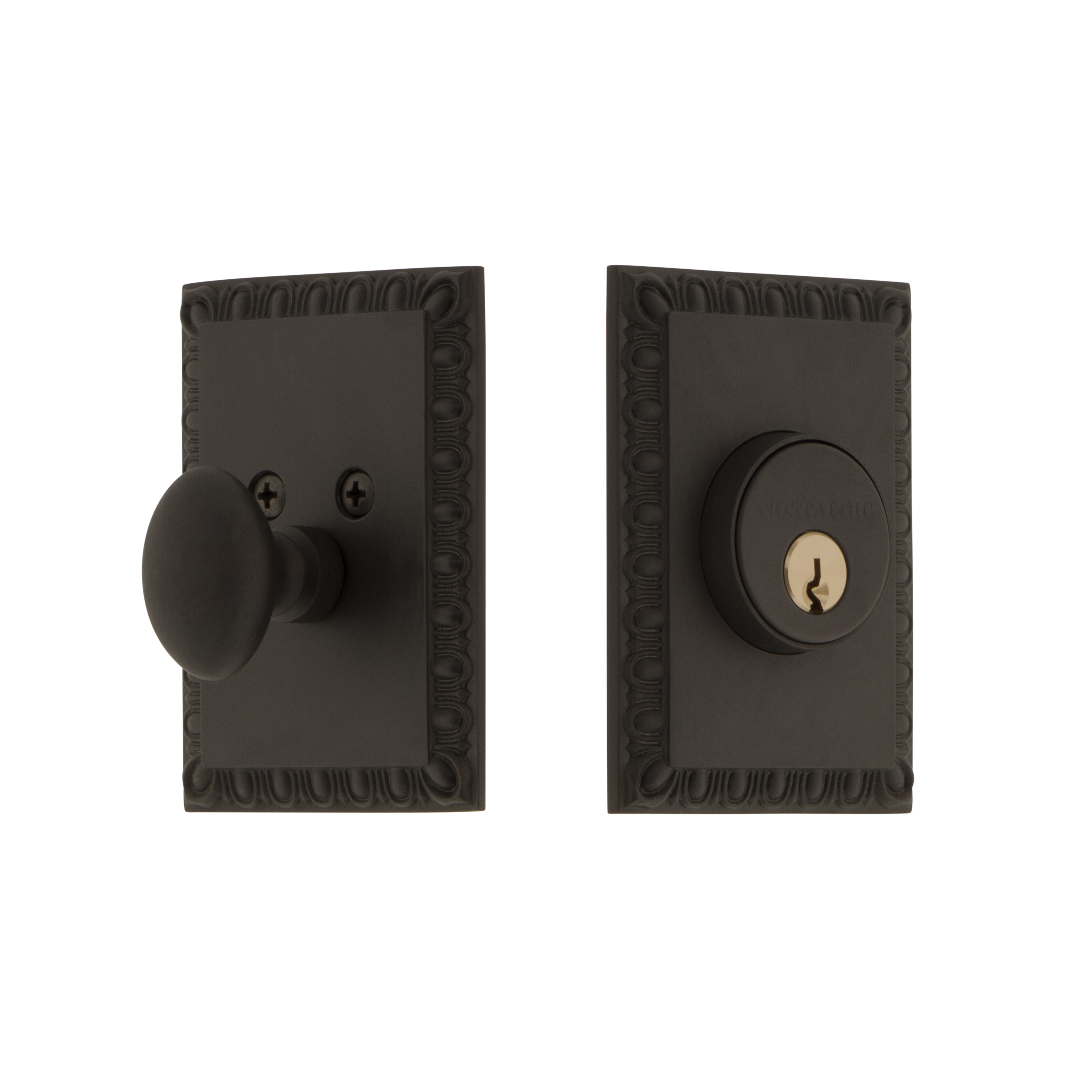 Nostalgic Warehouse Neoclassical Single Cylinder Deadbolt | Wayfair