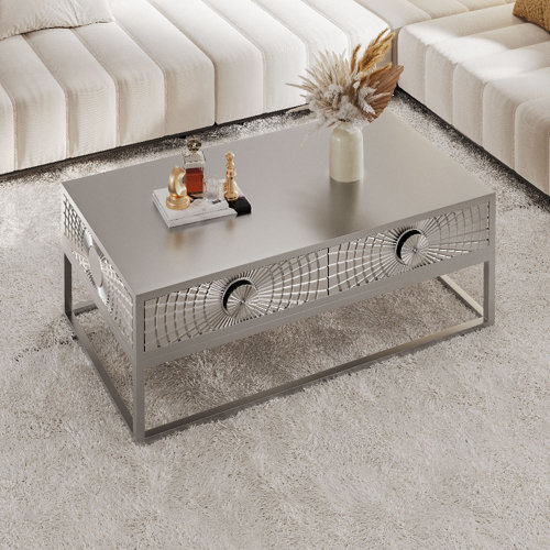 Silver Coffee Tables You'll Love | Wayfair