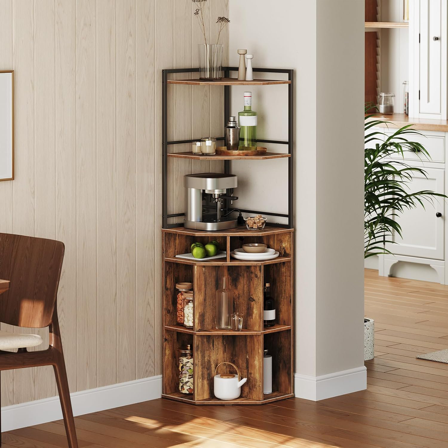 17 Stories Swanley Corner Bookcase | Wayfair