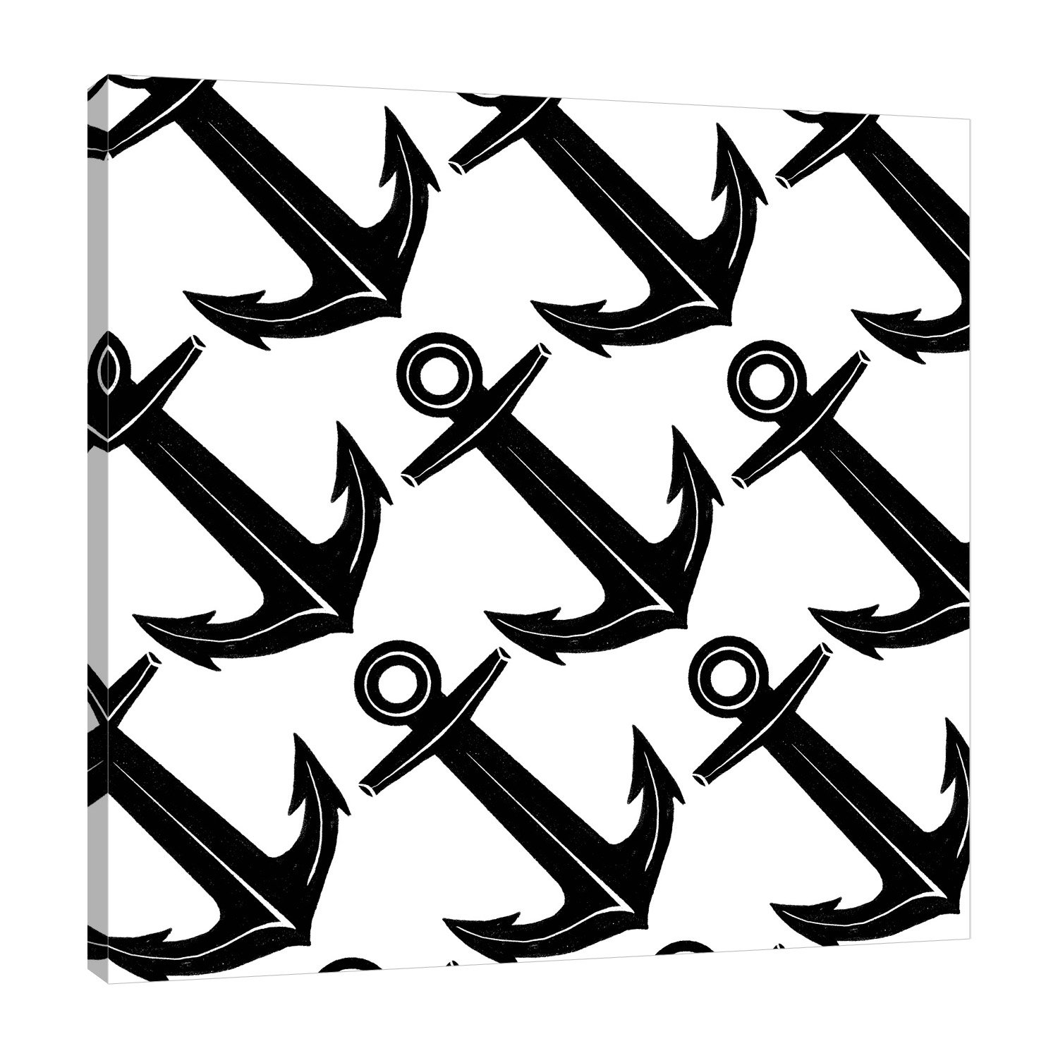 Jaxson Rea Anchors by Milli Villa - Wrapped Canvas Print | Wayfair