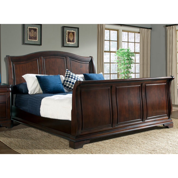 Sleigh Beds You'll Love | Wayfair