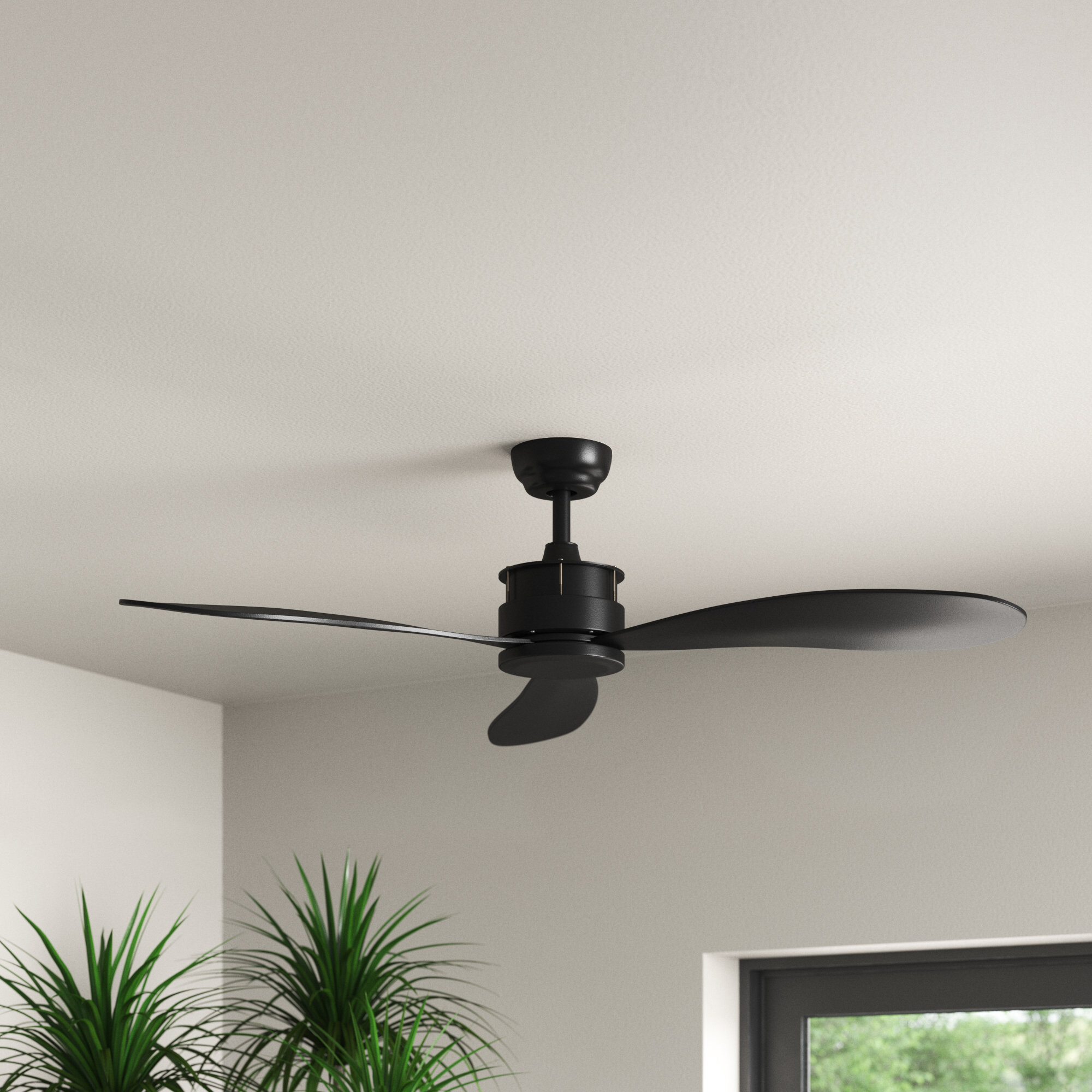 Red Barrel Studio® 3 - Blade Standard Ceiling Fan with Remote Control ...
