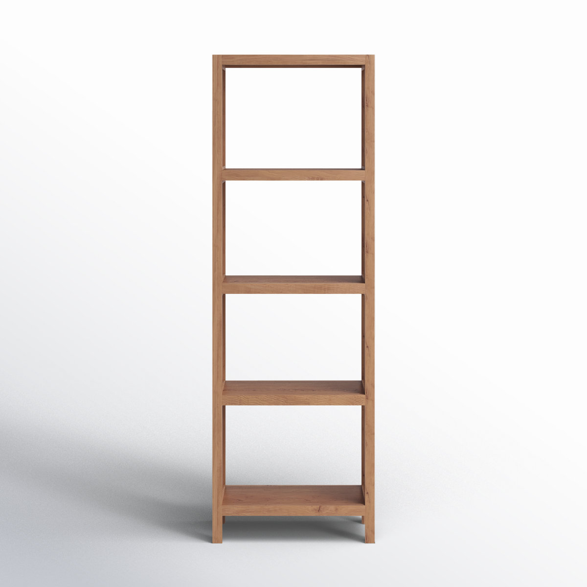 Butler Mesa Cane and Solid Wood 4- Tier Etagere Bookcase | Perigold