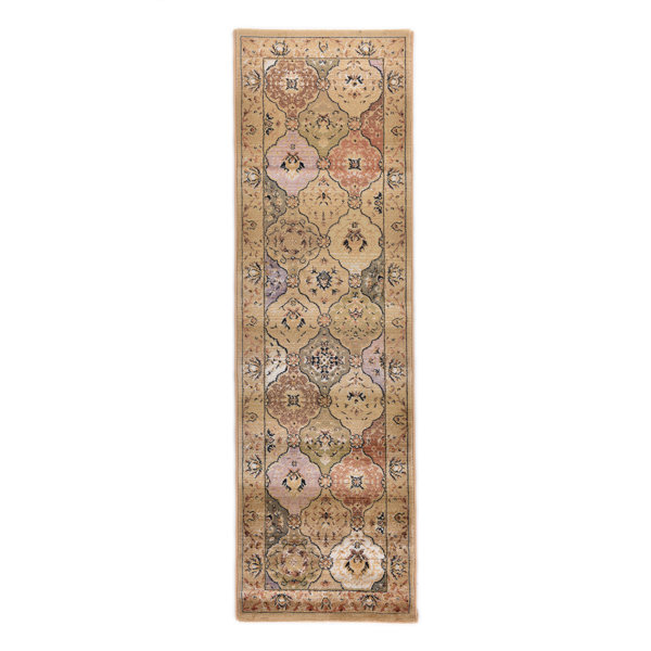 Theko Gabiro Machine Woven Beige Indoor Rug | Wayfair.co.uk