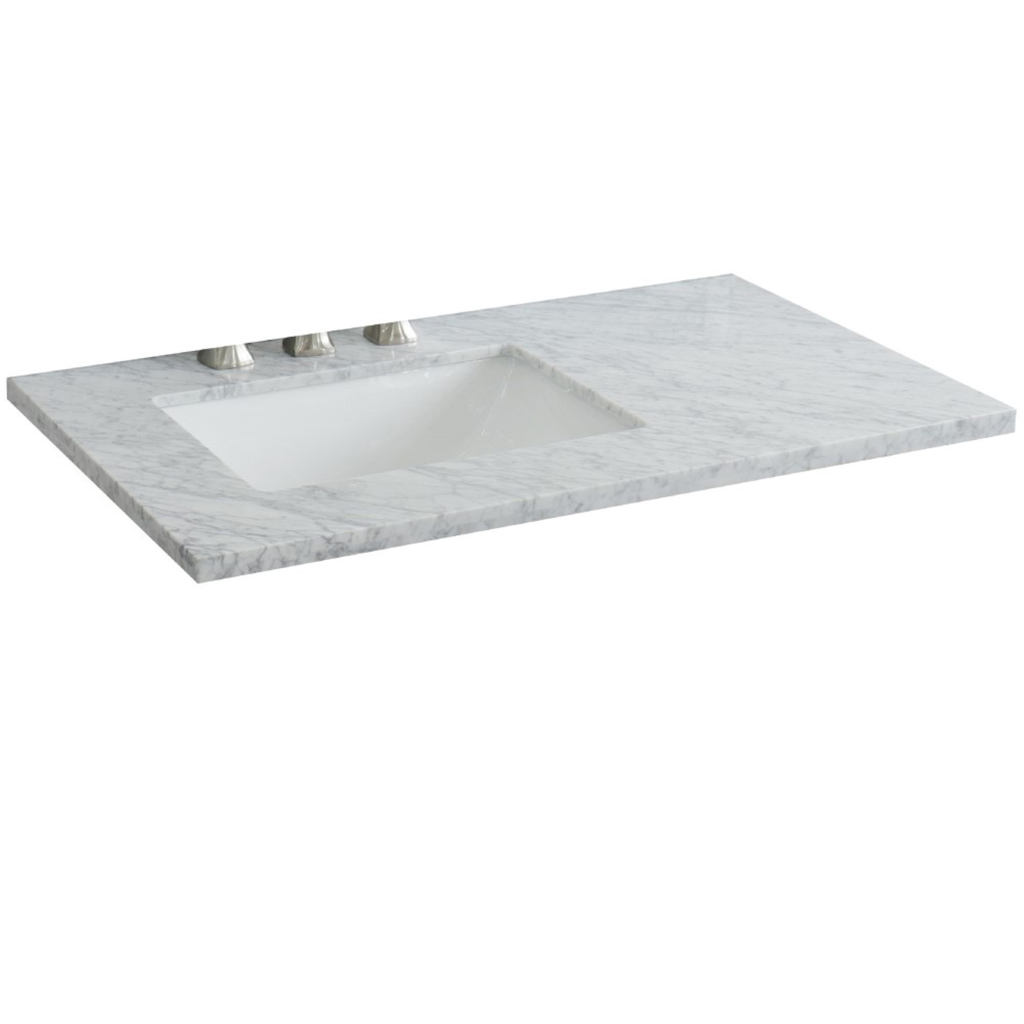Bellaterra Home 37" Single Bathroom Vanity Top with Sink & Reviews ...