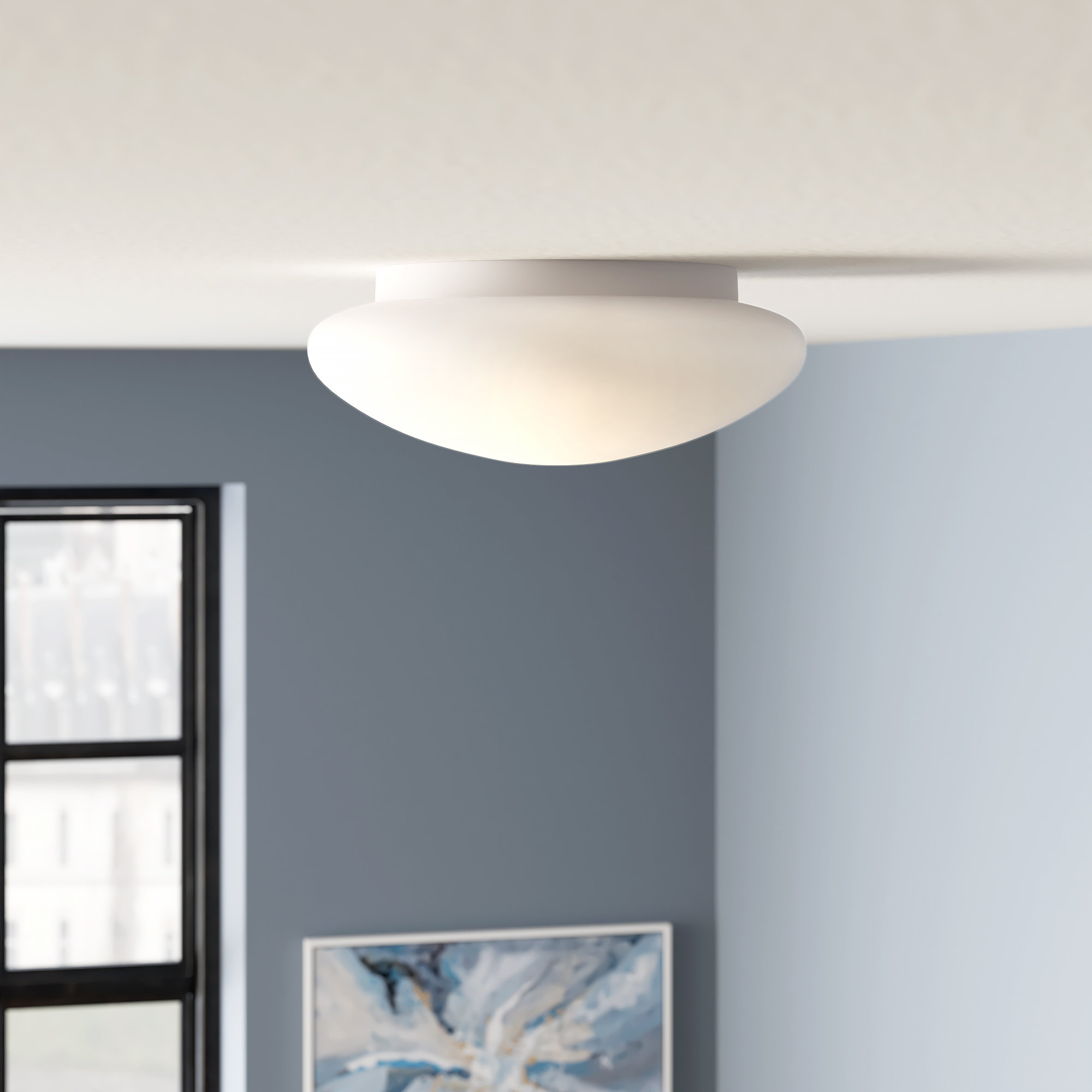 AllModern Pryor 3 - Light 18" Simple Bowl Flush Mount & Reviews ...