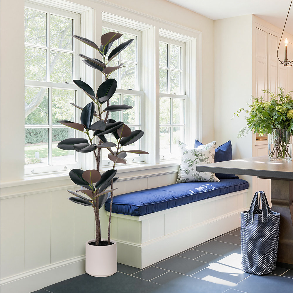 Primrue Faux Rubber Tree In Plastic Pot & Reviews - Wayfair Canada