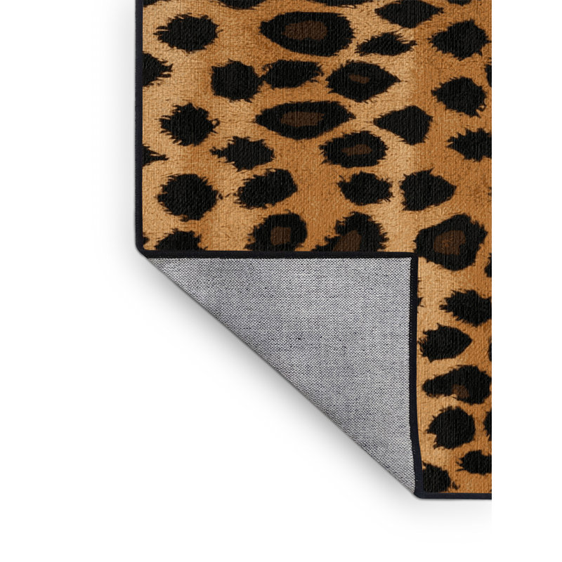 Everly Quinn Washable Bengal Cats Area Rug | Wayfair