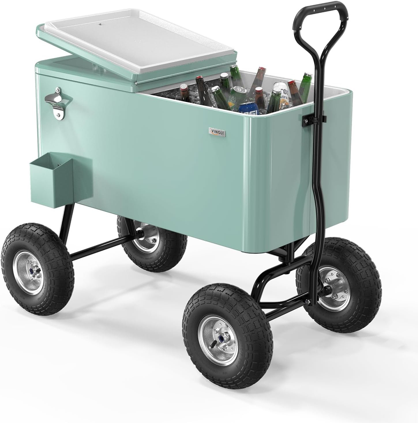 G & R PLUMBING ENTERPRISES, INC. 80-Quart Trolley Rolling Refrigerator ...