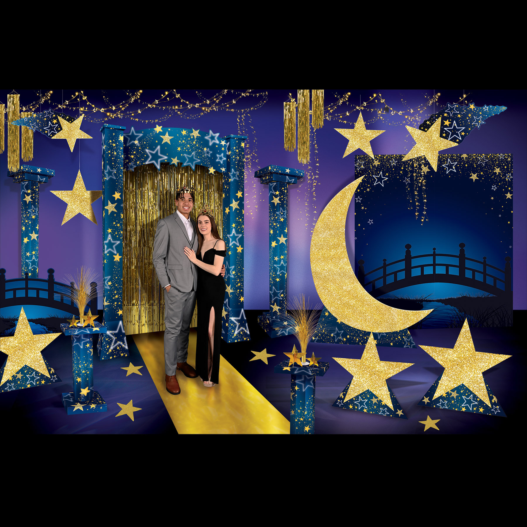 Beistle Starry Night Prom Kit - Pack of 1 | Wayfair