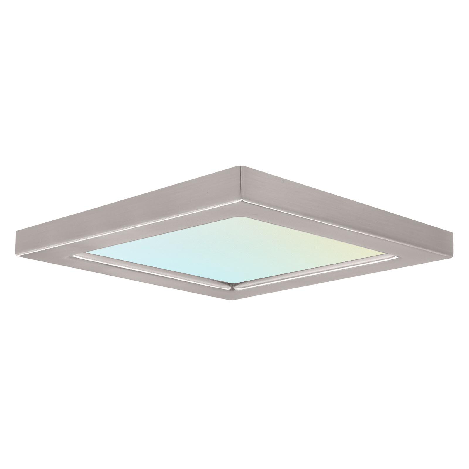 Luxrite 6" Square LED Flush Mount Light, 15W, 3 Colour Selectable, 900 ...