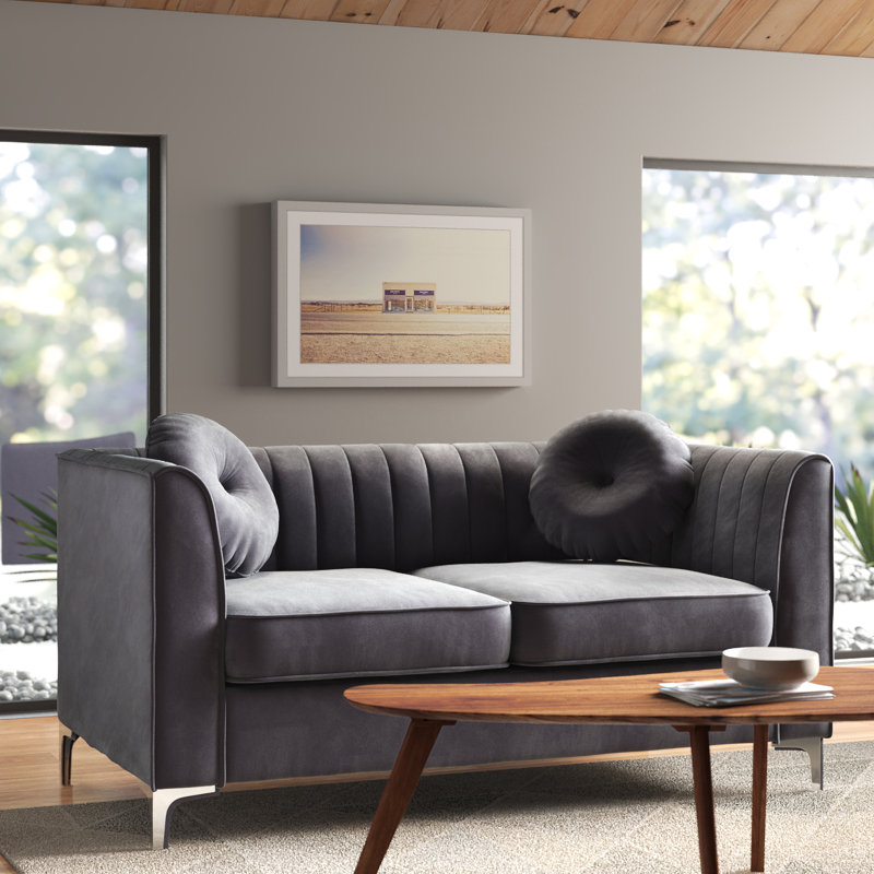 Willa Arlo Interiors Herbert 62'' Upholstered Loveseat & Reviews | Wayfair