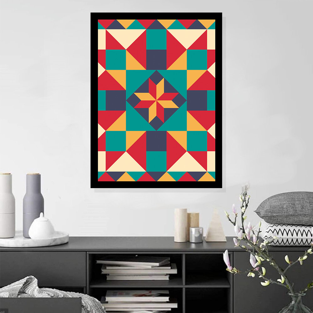 George Oliver Bold Geometrics Framed Print - Wayfair Canada