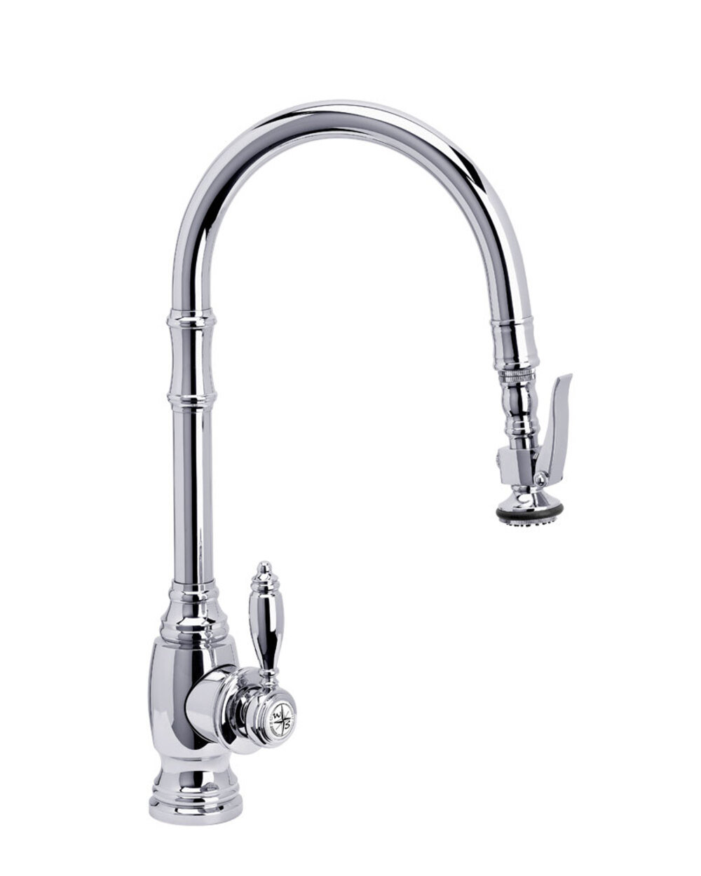 Waterstone Traditional Plp Pulldown Faucet - Angled Spout | Perigold