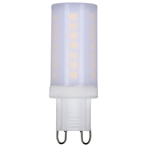 Satco 40 Watt Equivalent T4 G9/Bi-pin Dimmable 3000K LED Bulb | Wayfair