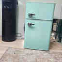 R.W.FLAME Double Door 3.2 Cu. Ft. Compact Refrigerator Mini Fridge with ...