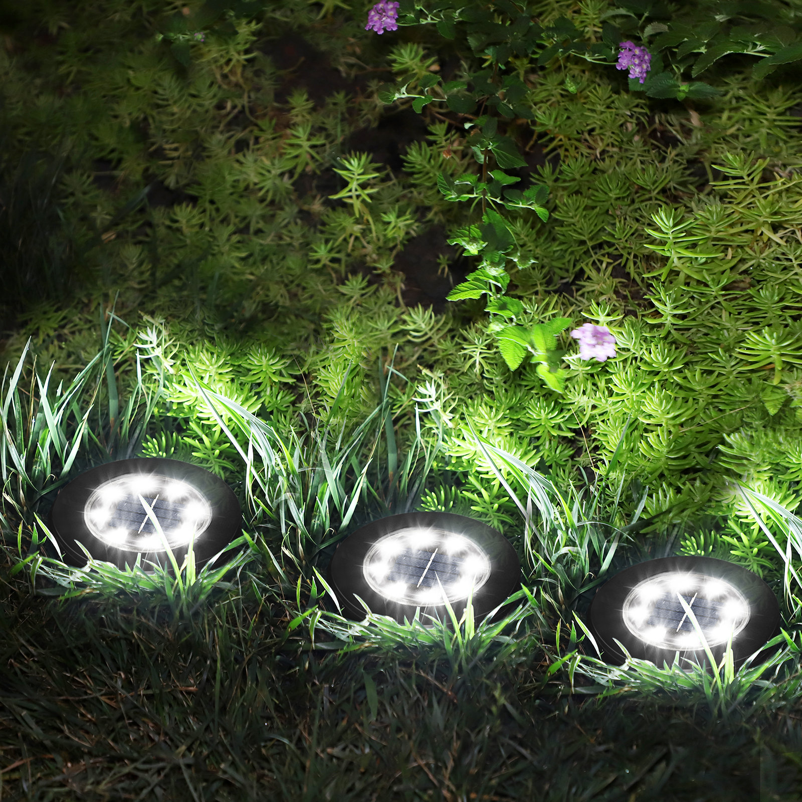 Haitral Paradise By NEX Low Voltage Solar Powered Integrated LED Metal ...