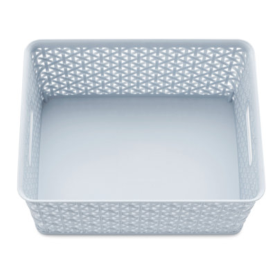 Whitmor Link Stitch Resin Form Rectangular Tote | Wayfair