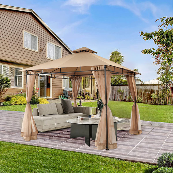 Dakota Fields 3m x 3m Metal Party Tent | Wayfair.co.uk