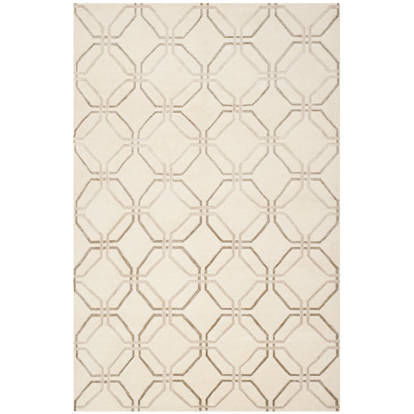 Safavieh Ivory Geometric Rug | Perigold