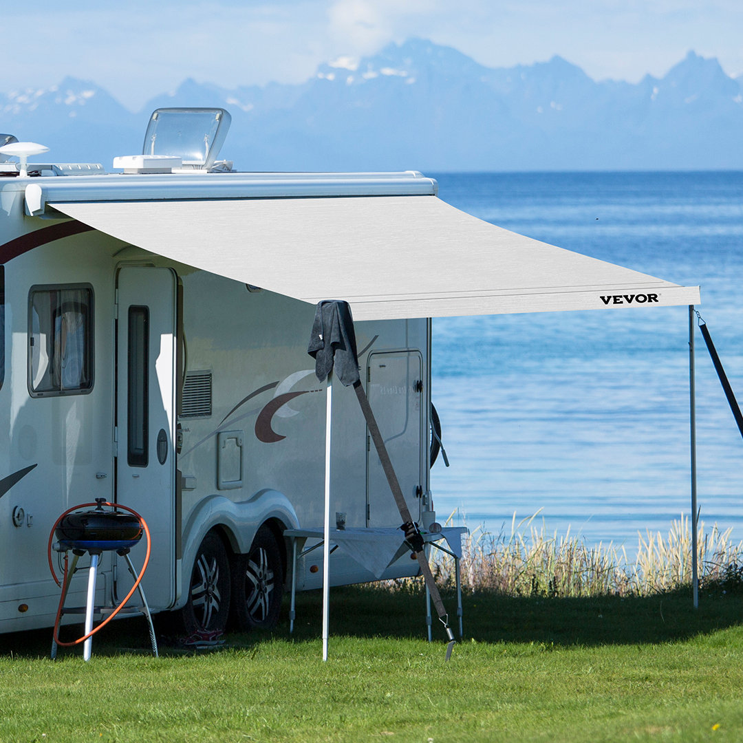 VEVOR RV Awning, 20 ft Awning Replacement Fabric, Premium Grade ...